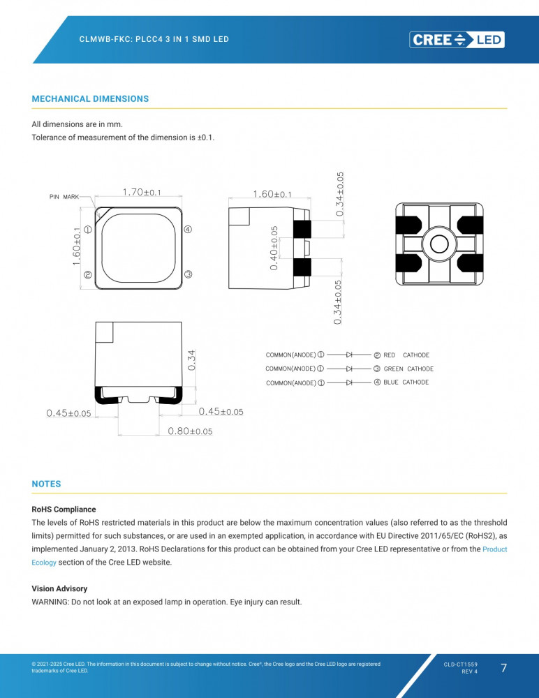 CLMWB-FKC datasheet page 7