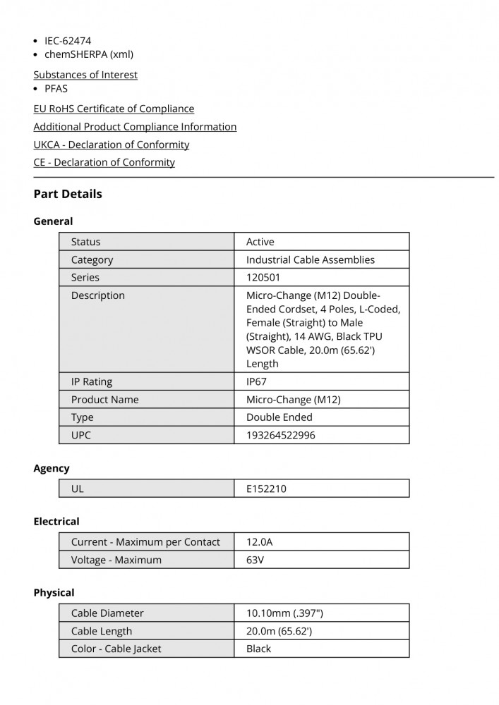 MOLEX packaging drawing page 2