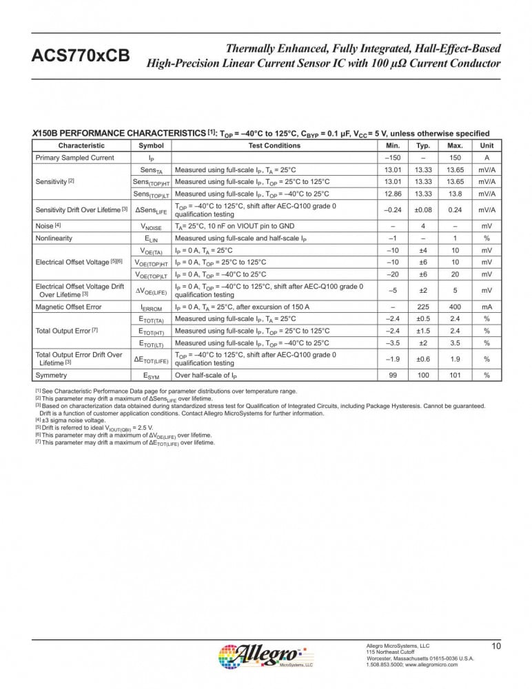 ACS770 datasheet page 10