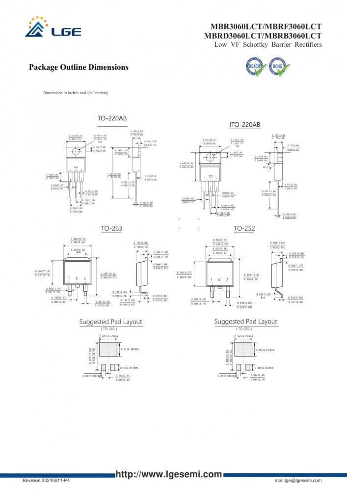 MBRF3060LCT datasheet page 4