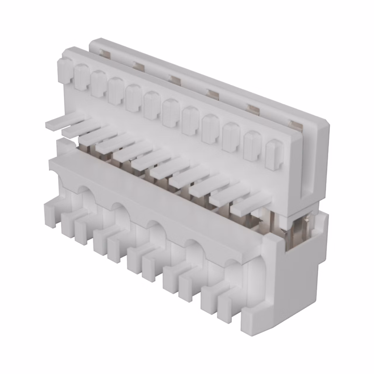 Appli-Mate RAST Power IDT Housing, 5.00mm Pitch, Direct/Indirect, Female, 6 Circuits, Fully Coded, Open End Walls for sale