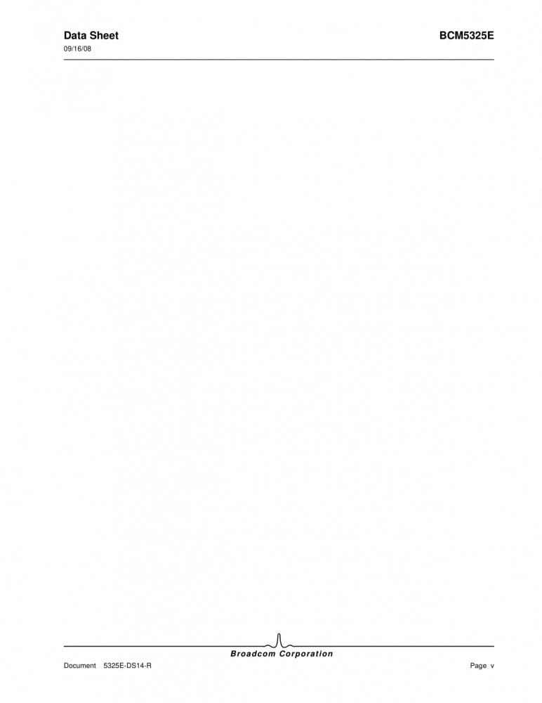 BCM5325E datasheet page 5