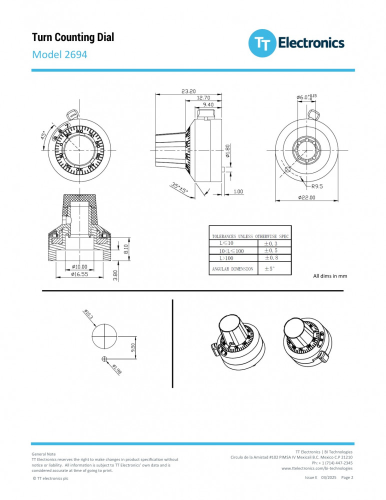 LEA NETWORKS 2694 technical document, page 2