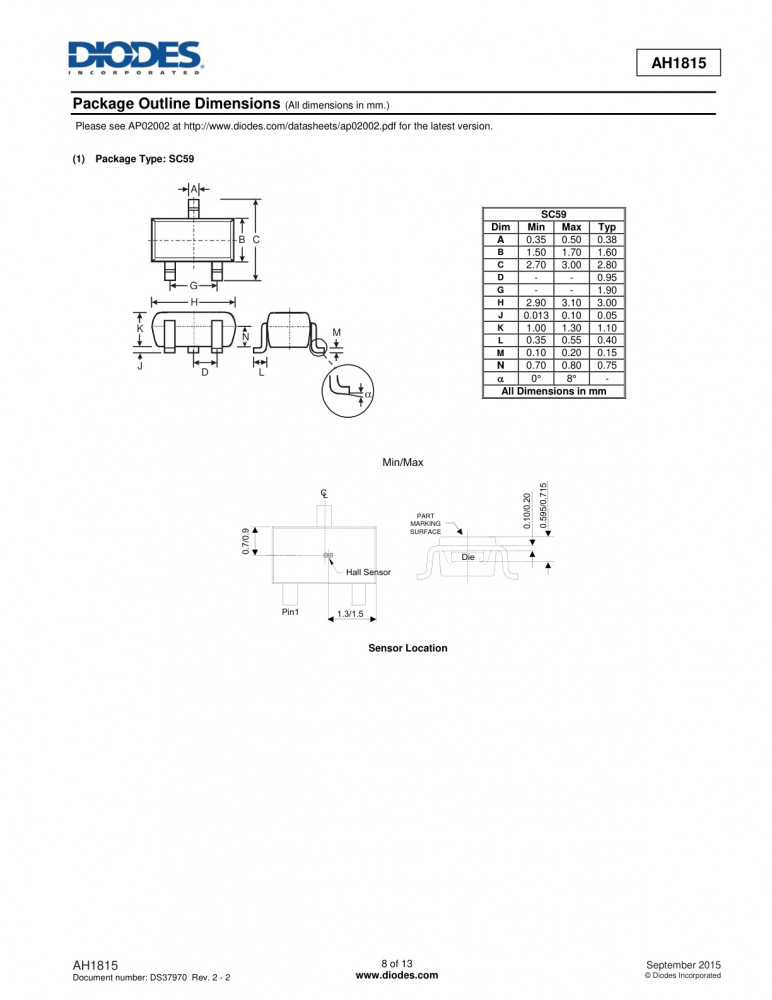 AH1815 datasheet page 8