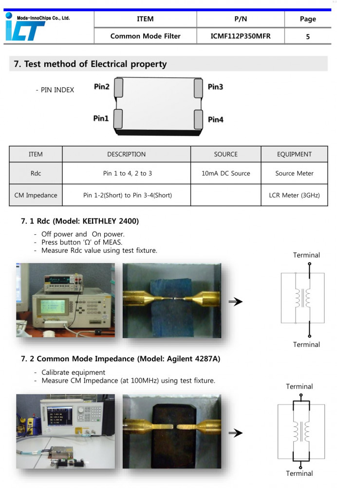 ICMF112P350MFR datasheet page 5