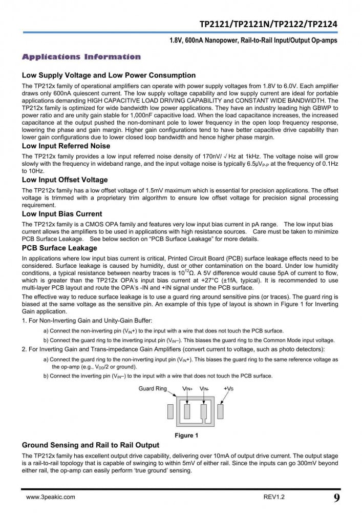 TP2122-SR datasheet page 9