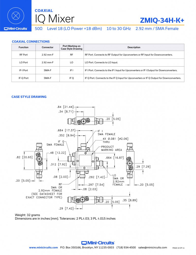 ZMIQ-34H-K+ datasheet page 10