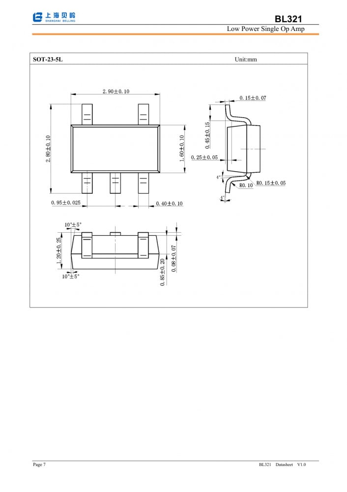 BL321 datasheet page 7