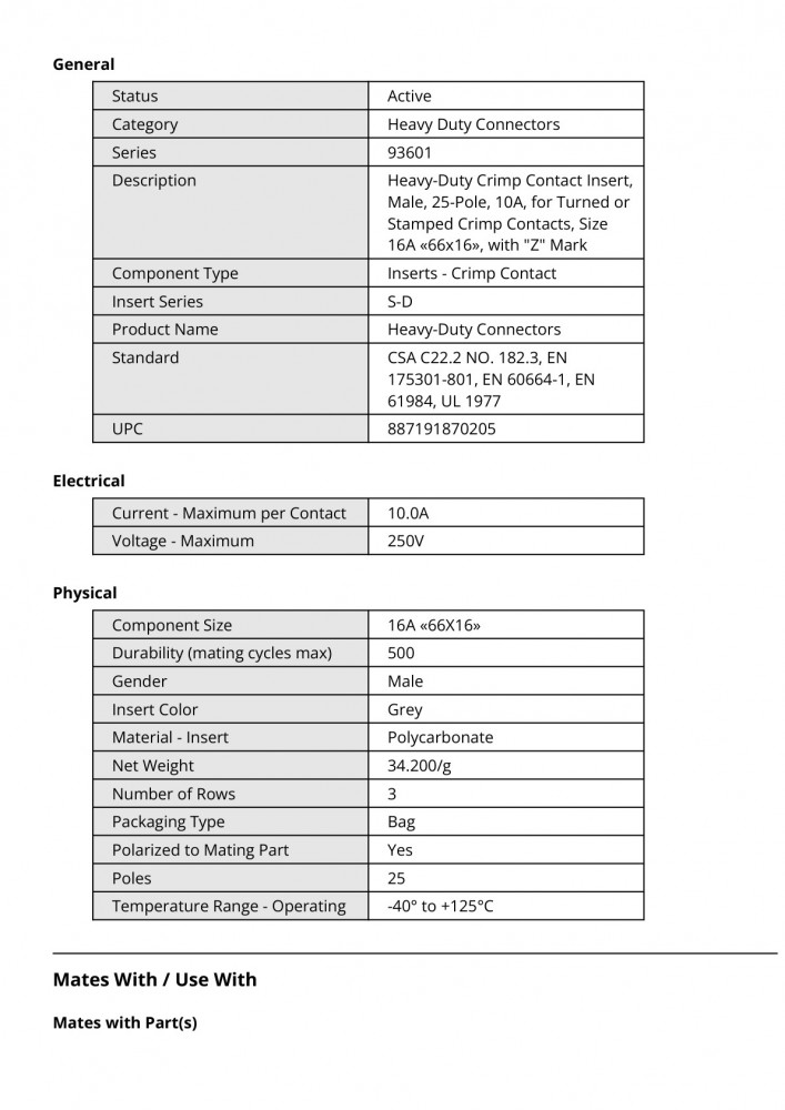 936010102 product document image, page 2