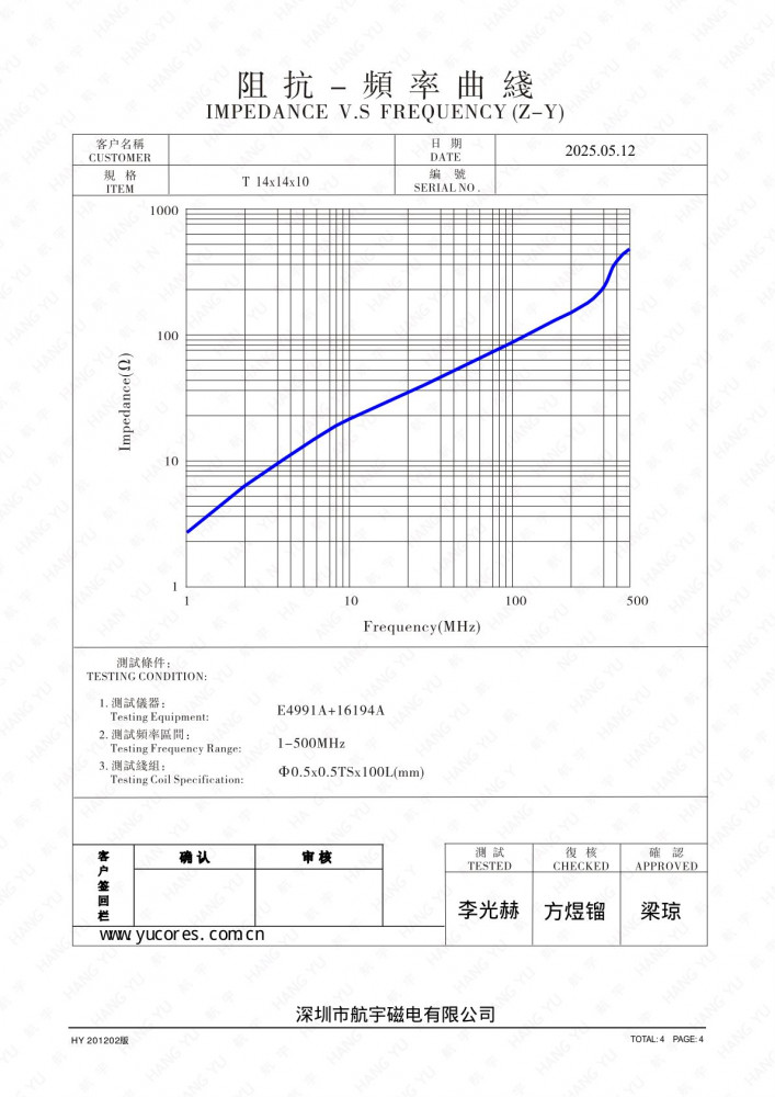 T14×14×10 technical document page 4