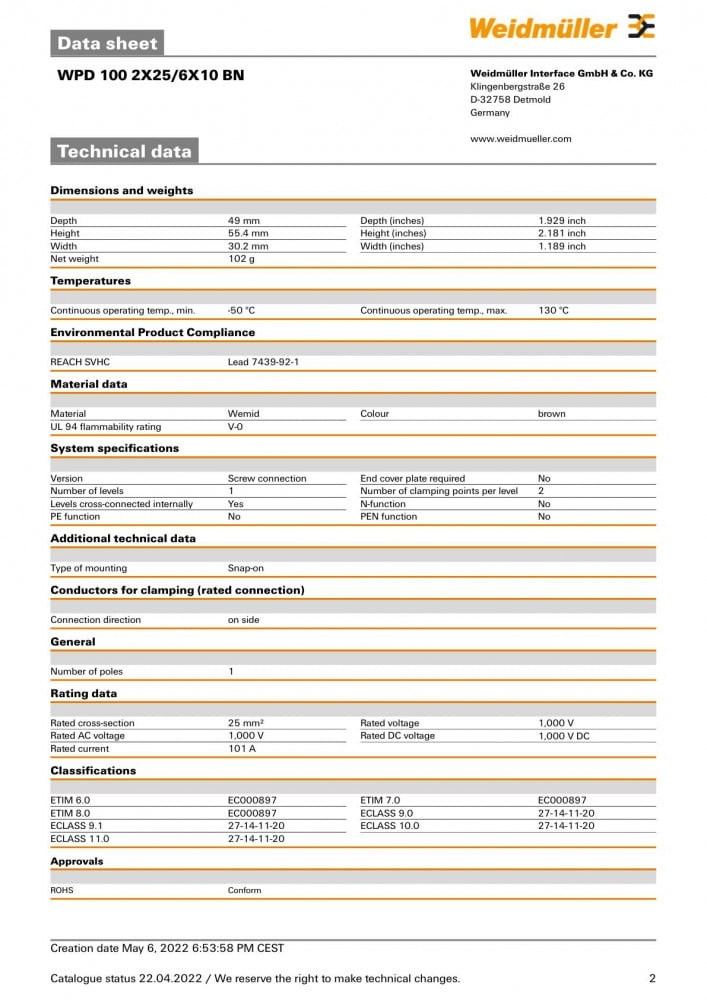 2814500000 technical document page 2