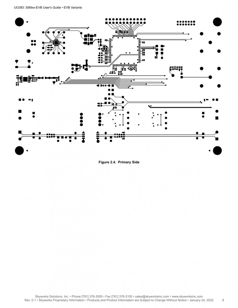 Si89xx-EVB User's Guide page 8
