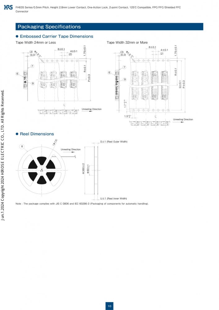 FH63S datasheet page 10