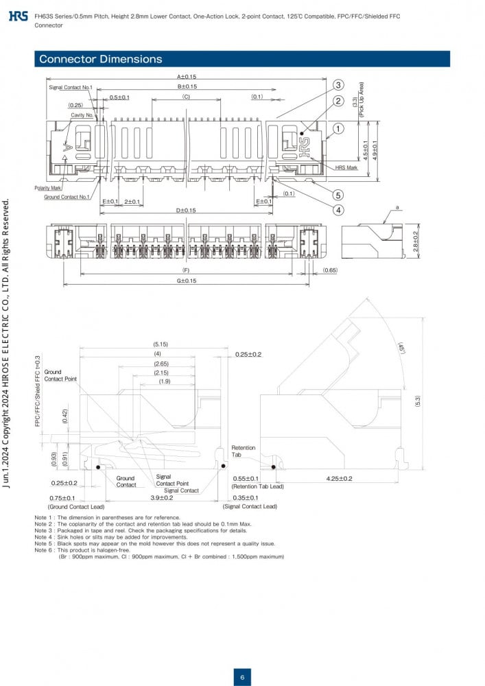 FH63S datasheet page 6