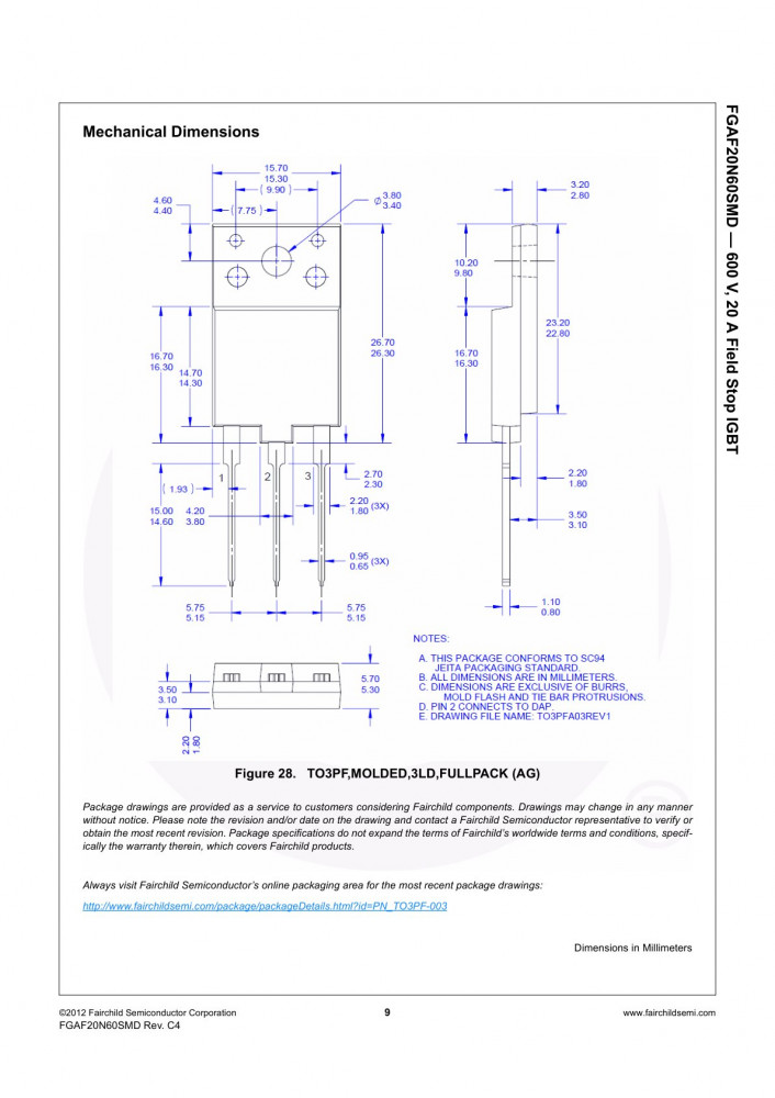 FGAF20N60SMD datasheet page 10