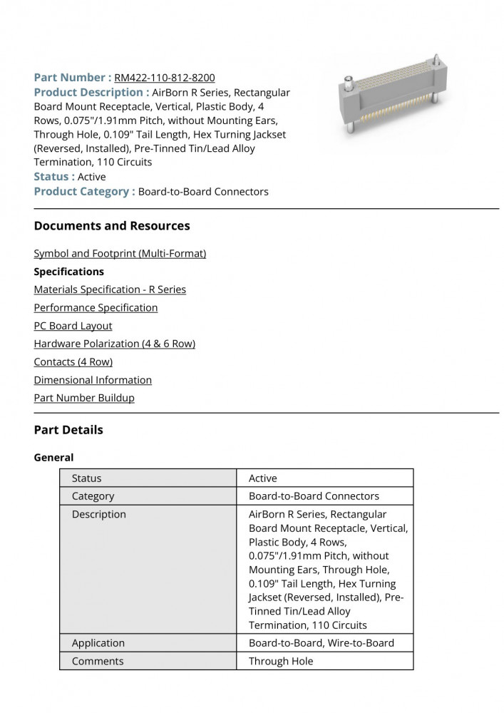 RM422-110-812-8200 technical document image 1