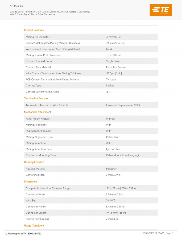 1-111623-9 technical document page 2