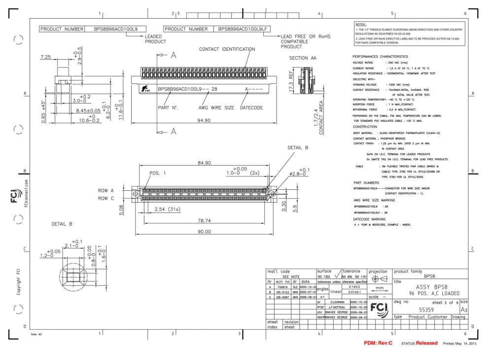 BPS8 technical drawing page 3