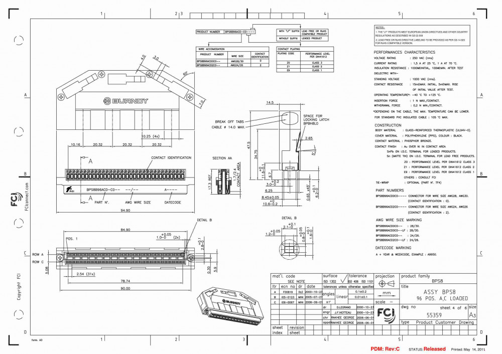 BPS8 technical drawing page 4