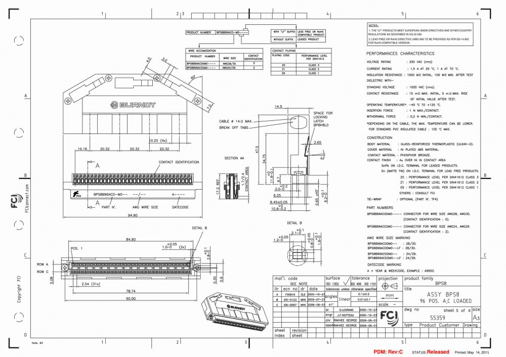 BPS8 technical drawing page 5