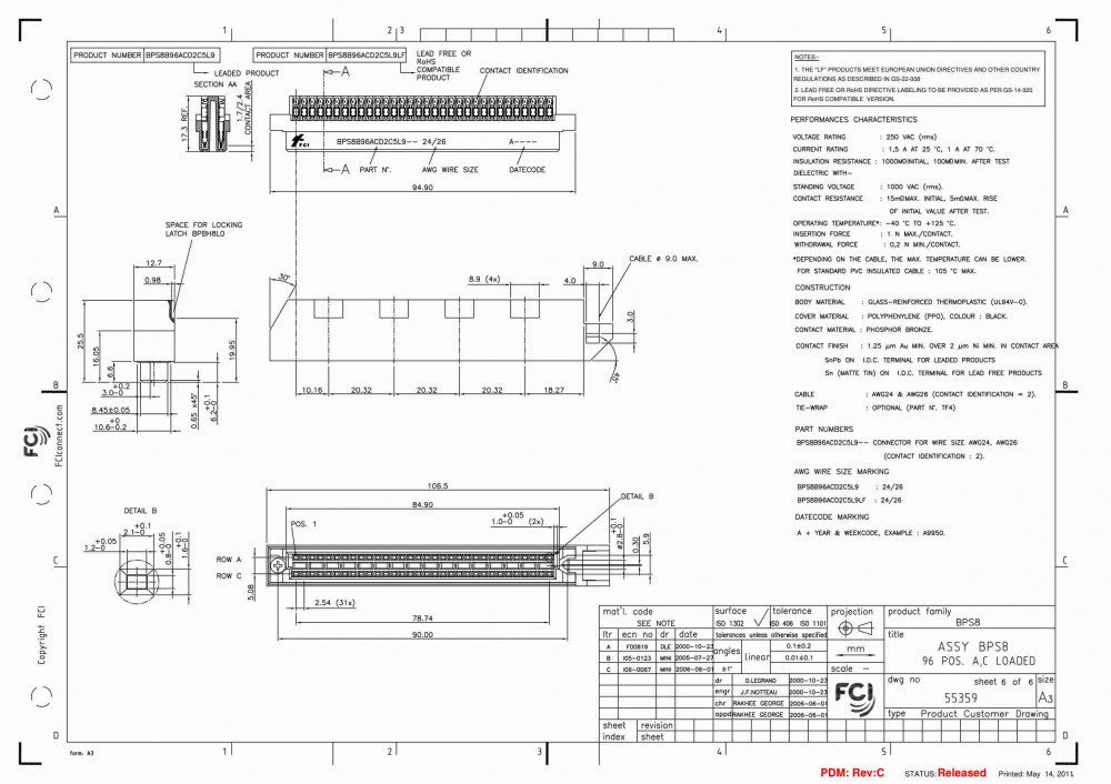 BPS8 technical drawing page 6