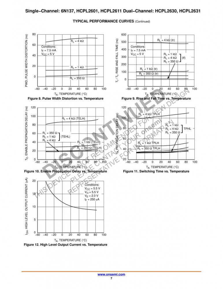6N137 datasheet page 7