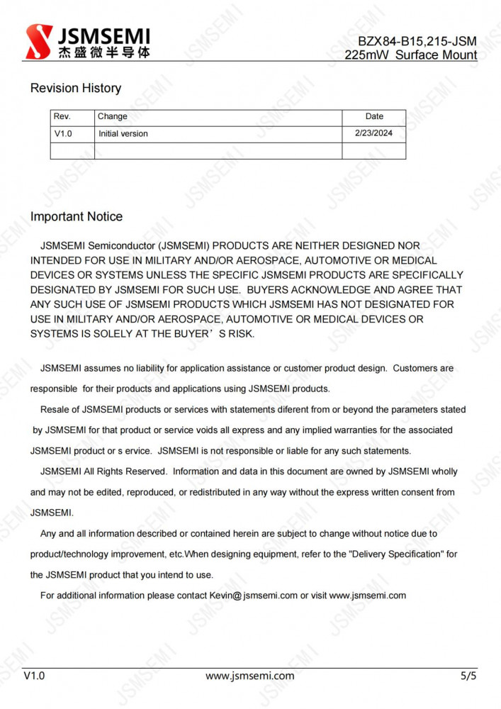 BZX84-B15,215-JSM datasheet page 5