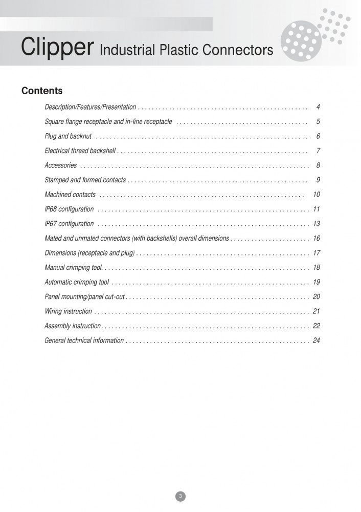 CLIPPER technical document page 3