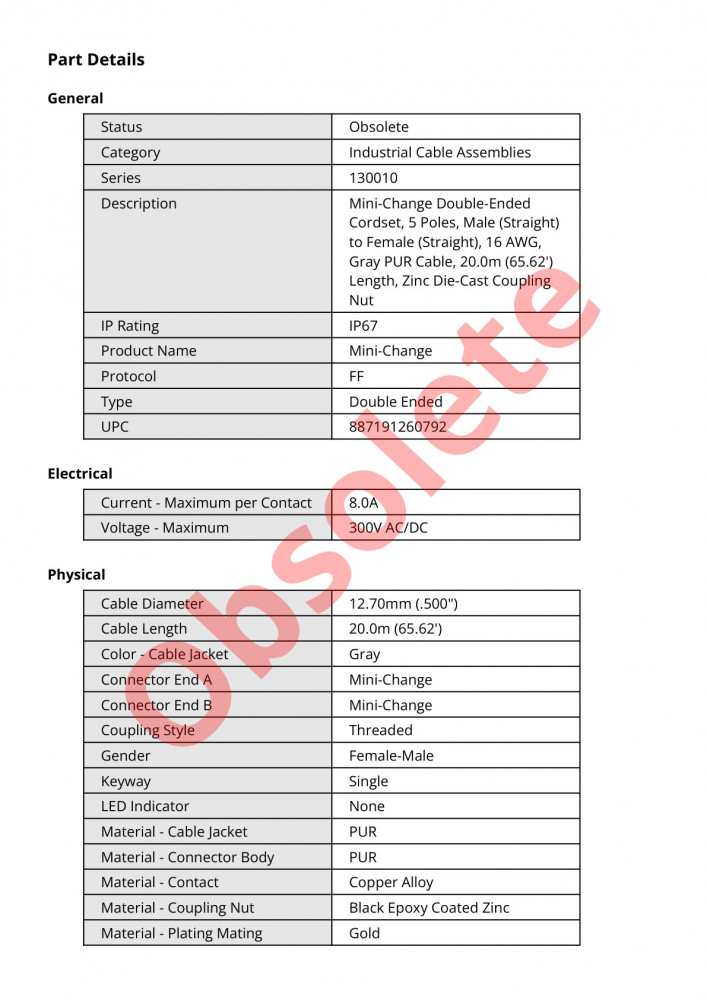 MOLEX 1300108035 technical drawing page 2