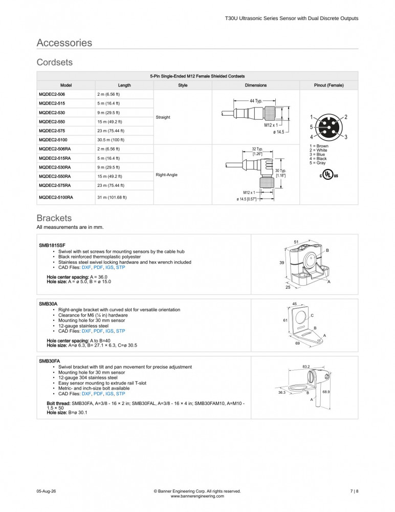 T30UDNA technical document page 7