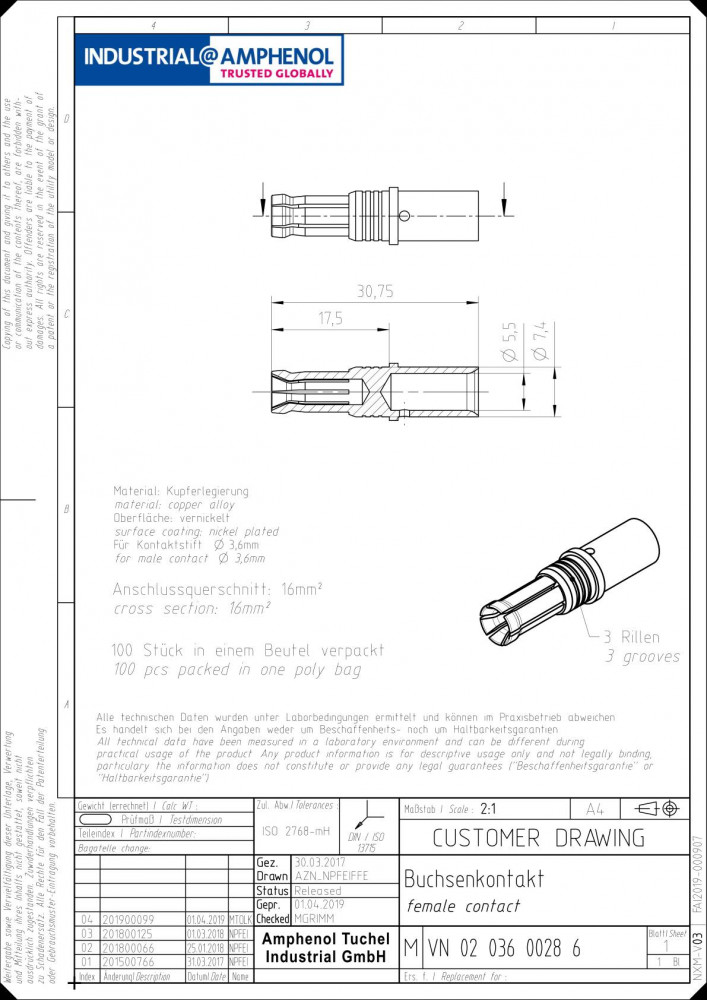 AHDP06-24-91S-BS1 technical document page 6