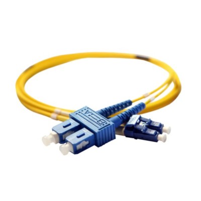 Patch cord fibre optic OM4 multimode Core SC/SC duplex 1 meter