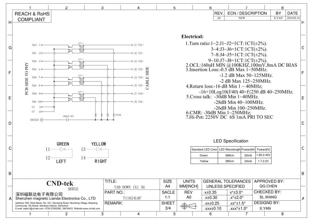 T11624L6F technical document page 3