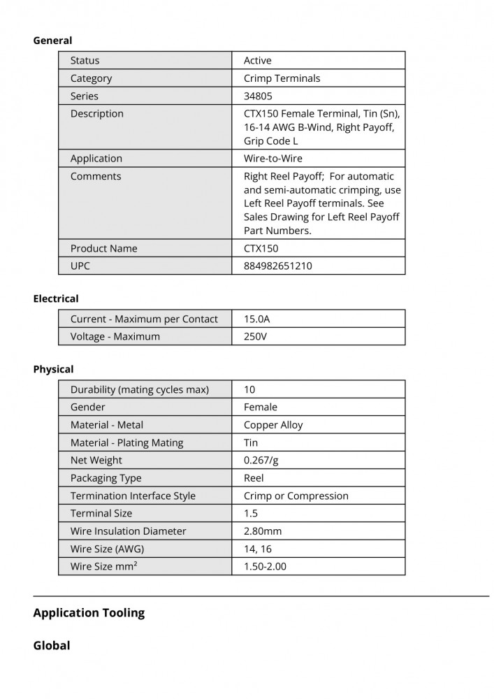 Product document preview, page 2