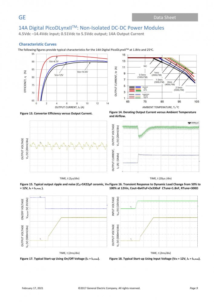 ABB PJT014A0X43-SRZ datasheet page 9