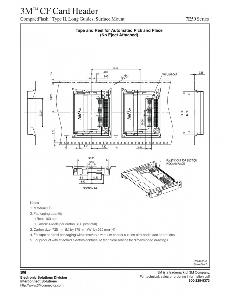 3M N7E50-M516RB-40-WF technical document page 5