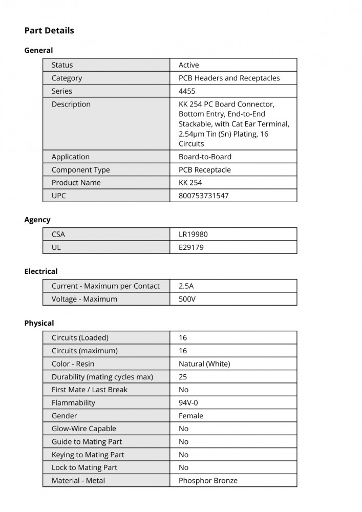 MOLEX 38001406 technical document image 2