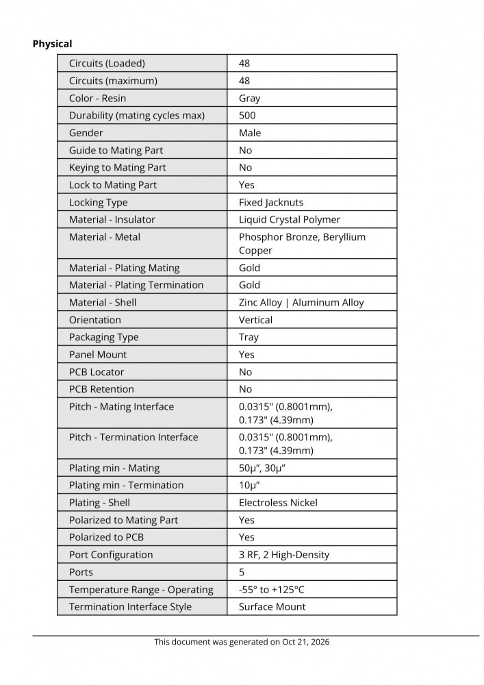 Product technical document preview, image 2