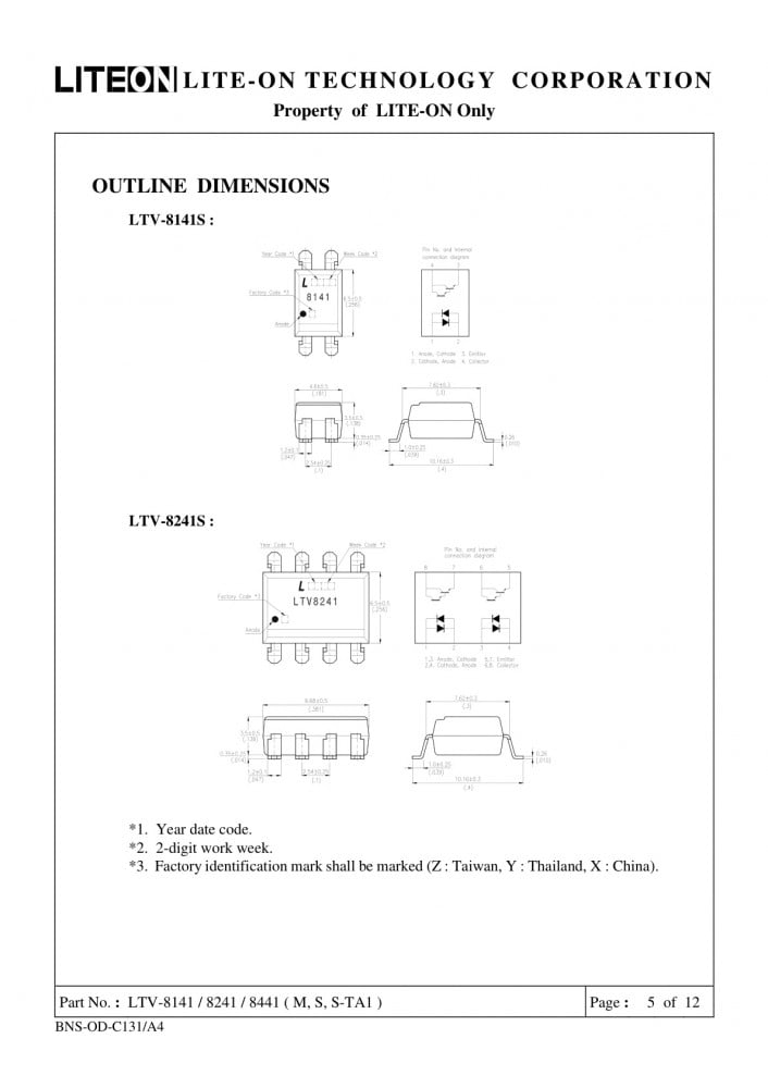 LTV-8241 datasheet page 5