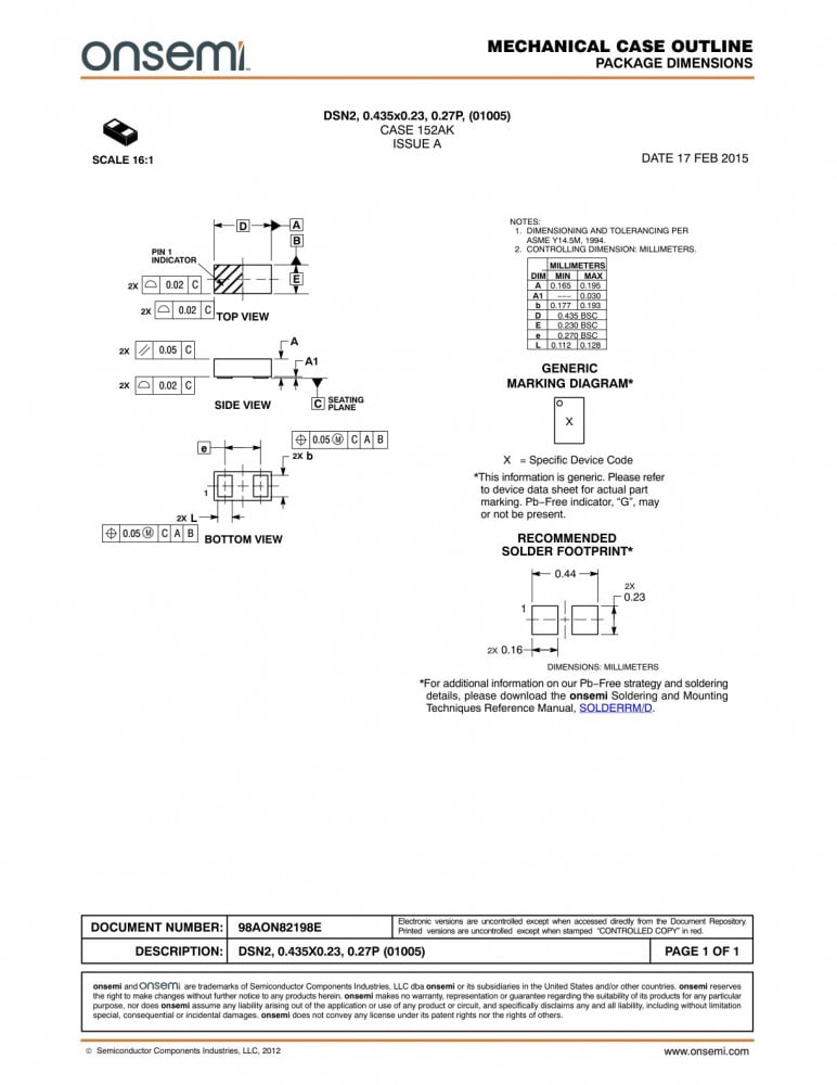 ESD5101AFCT5G package drawing page 6