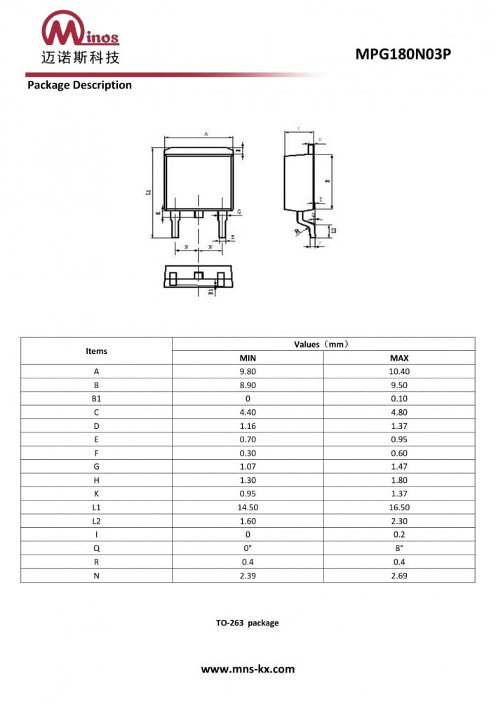 MPG180N03P datasheet page 6