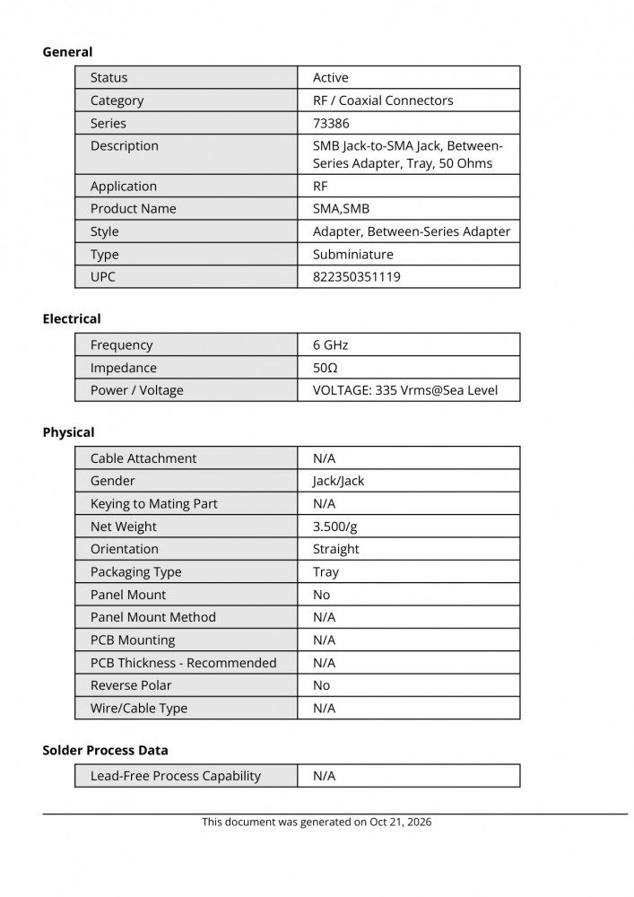 MOLEX 733860202 product document image, page 2