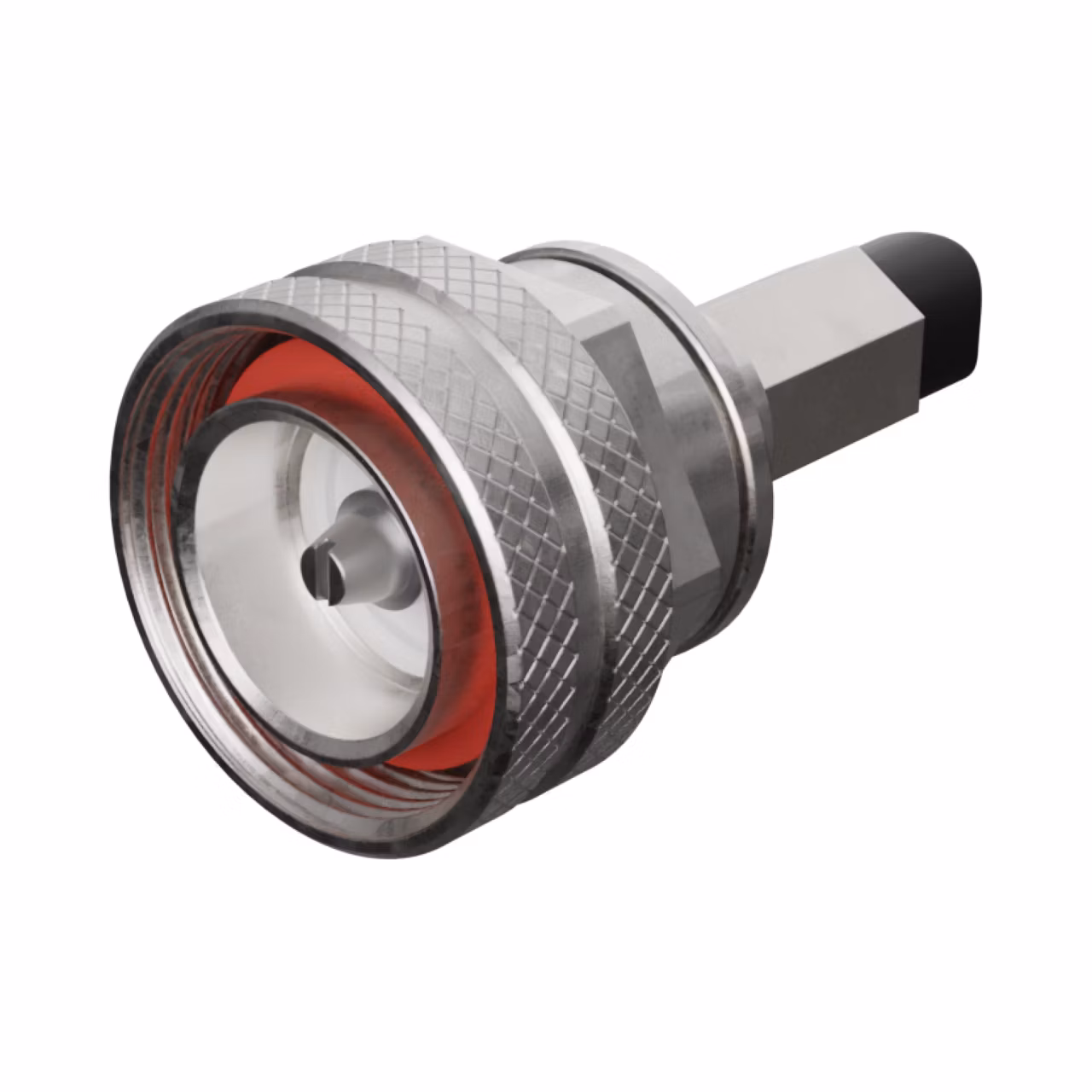 DIN 7/16 Plug, Straight, Solder, for RG-213, IP67, One Piece Per Carton, 50 Ohms for sale