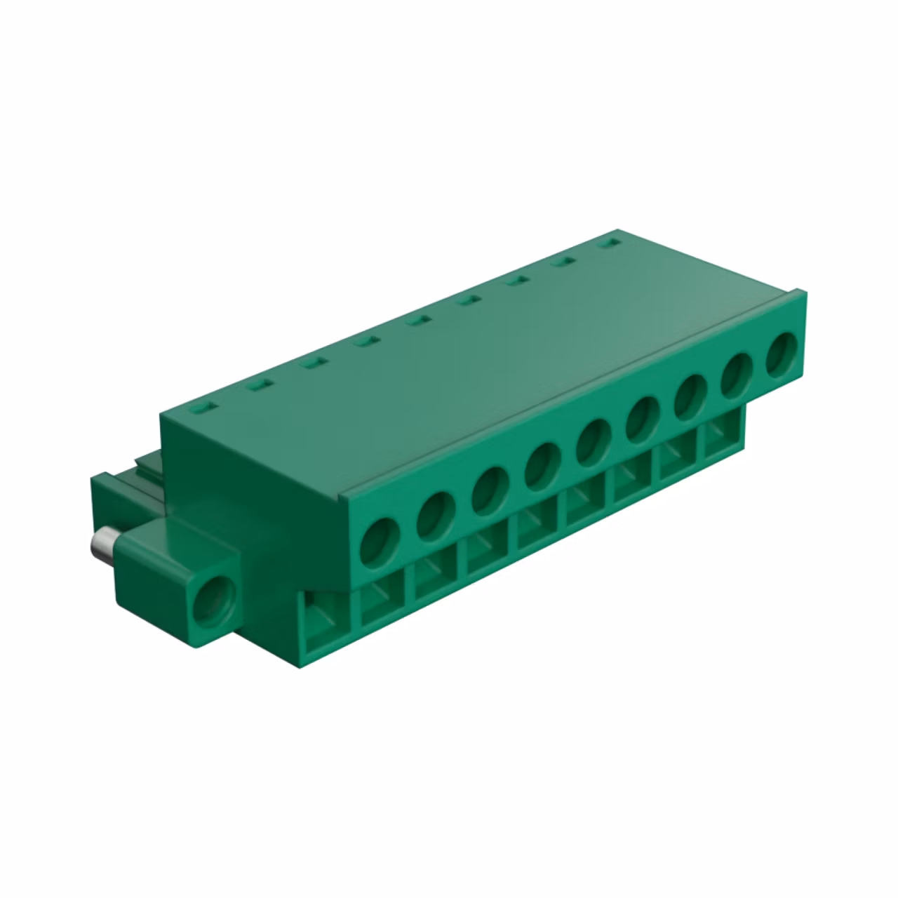 5.08mm Pitch Eurostyle Horizontal Plug, In-Line, with Retention Ends, 9 Circuits for sale