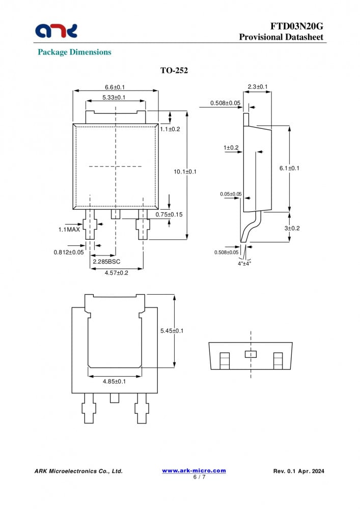 FTD03N20G datasheet page 6