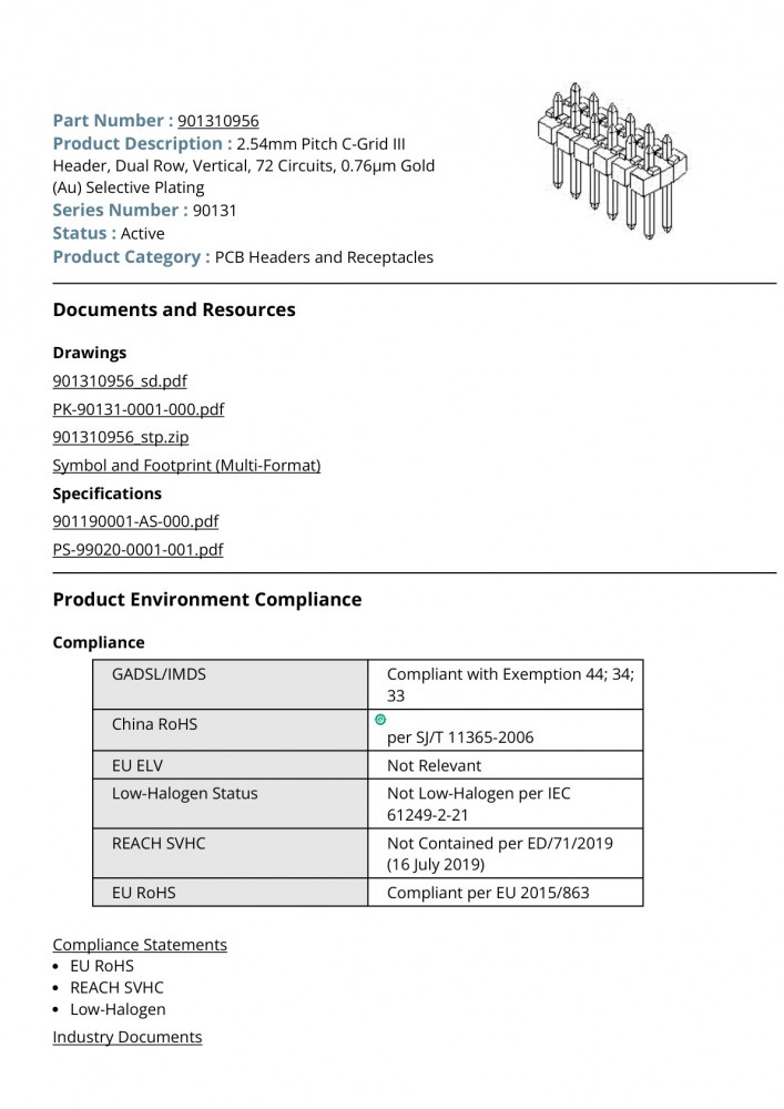 901310956 technical document preview, page 1