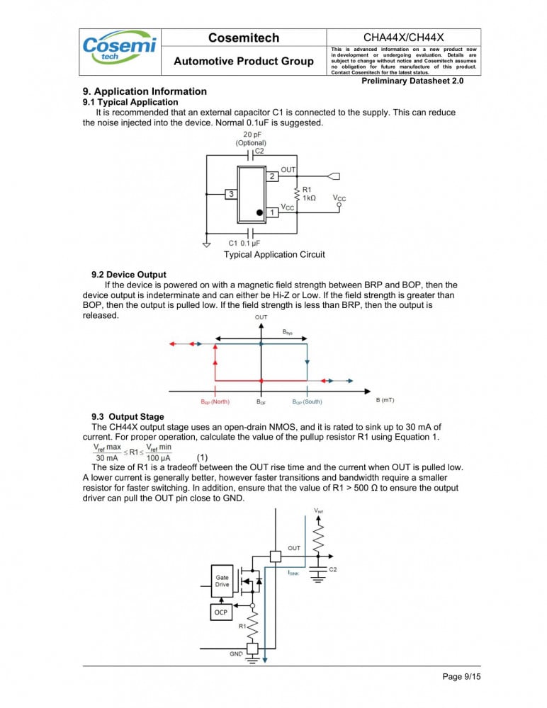 CH441NSR datasheet page 9