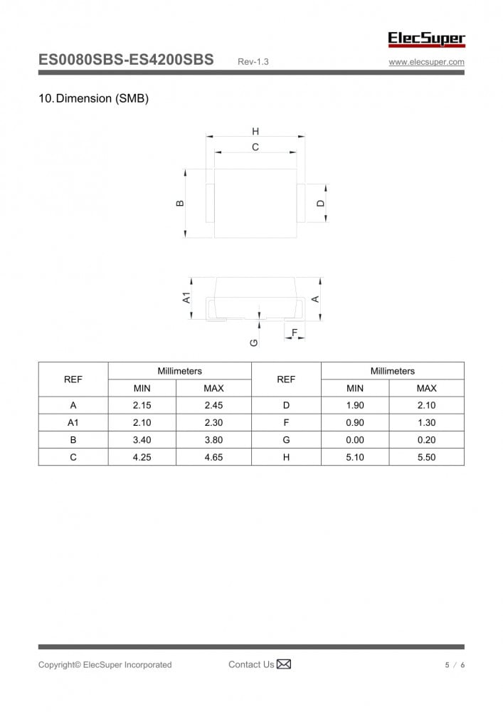 ES3100SBS datasheet page 5