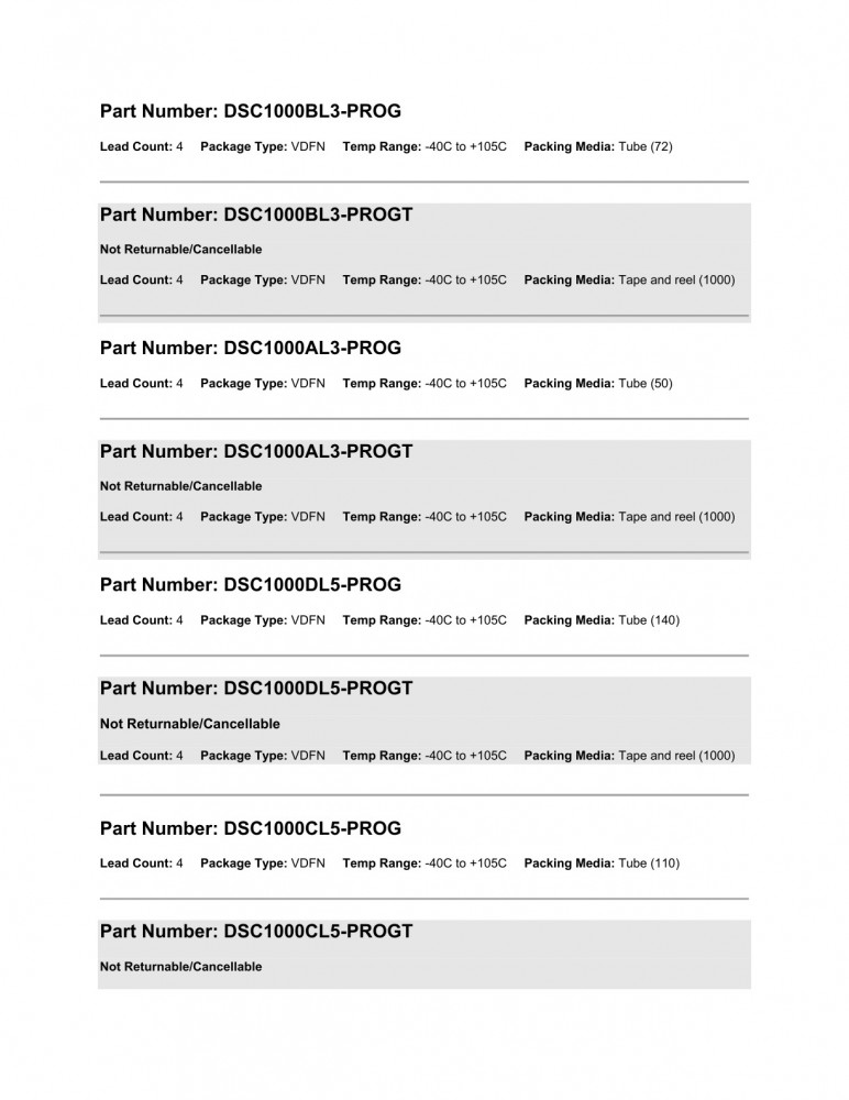 DSC1000 technical document page 2