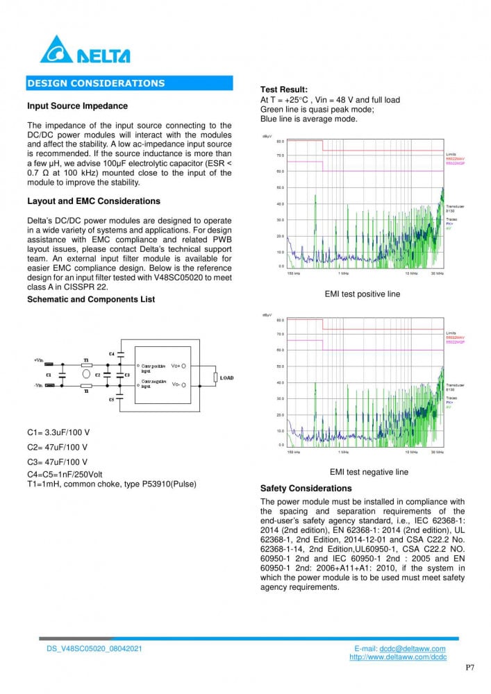 V48SC05020 documentation page 7